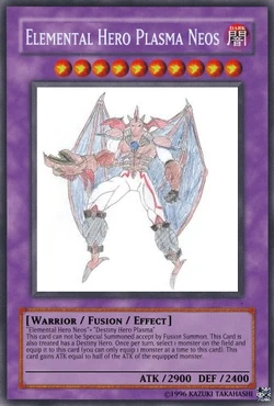 Elemental HERO Plasma Neos | Yu-Gi-Oh Card Maker Wiki | Fandom