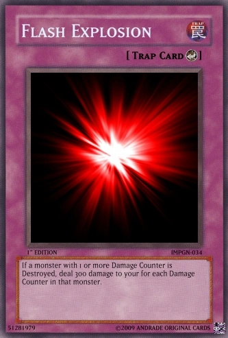 Flash Explosion | Yu-Gi-Oh Card Maker Wiki | Fandom