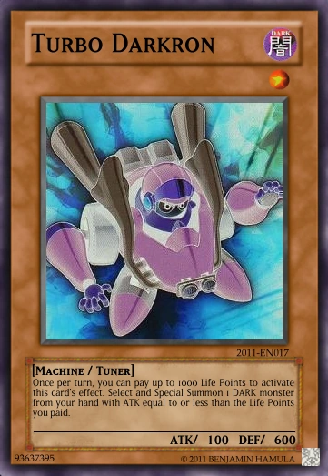 Turbo Darkron | Yu-Gi-Oh Card Maker Wiki | Fandom