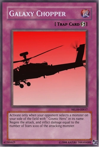 Galaxy Chopper | Yu-Gi-Oh Card Maker Wiki | Fandom