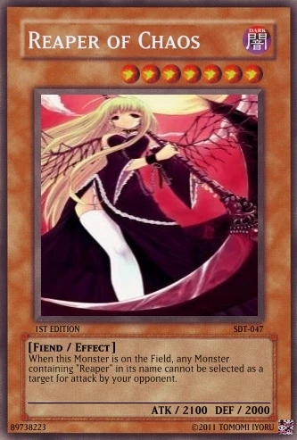 Reaper of Chaos | Yu-Gi-Oh Card Maker Wiki | Fandom