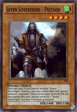 Seven Sovereigns - Peithon | Yu-Gi-Oh Card Maker Wiki | Fandom