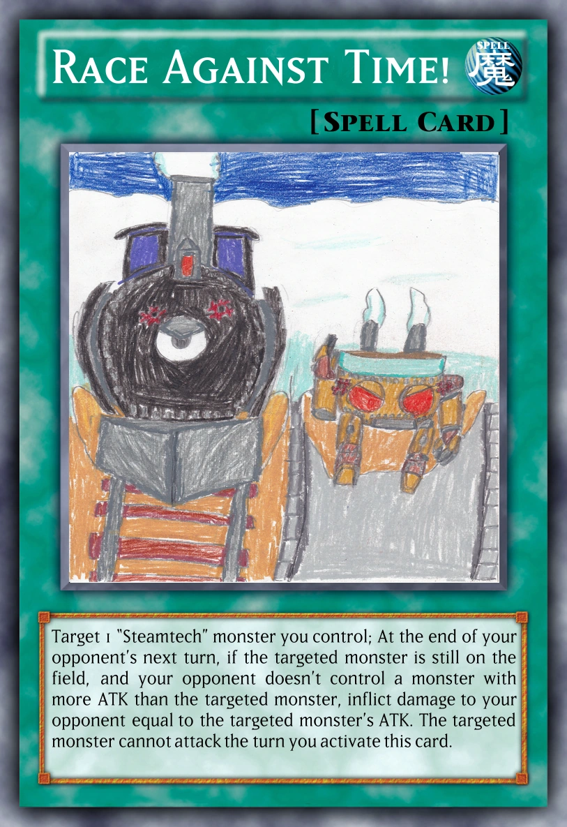 Race Against Time! | Yu-Gi-Oh Card Maker Wiki | Fandom