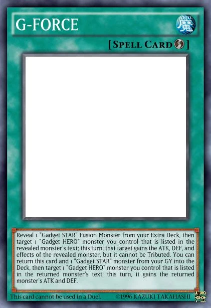 G-FORCE | Yu-Gi-Oh Card Maker Wiki | Fandom