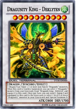 Dragunity King - Deklyten | Yu-Gi-Oh Card Maker Wiki | Fandom