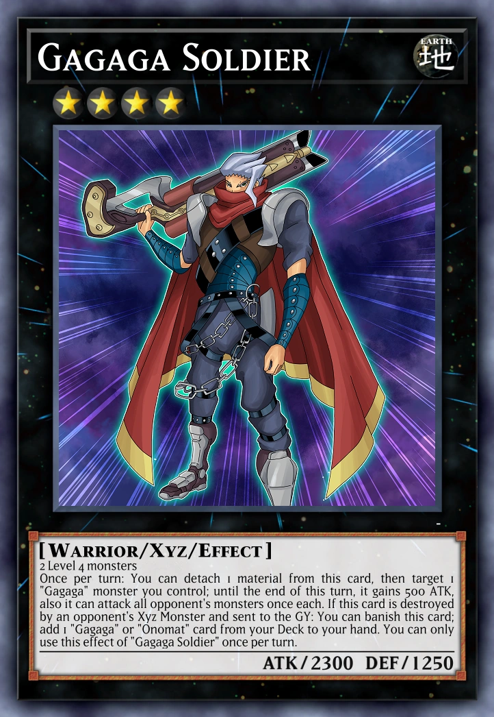 Gagaga Soldier | Yu-Gi-Oh Card Maker Wiki | Fandom