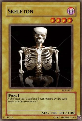 Skeleton | Yu-Gi-Oh Card Maker Wiki | Fandom
