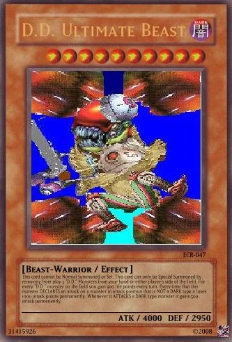 D.D. Ultimate Beast | Yu-Gi-Oh Card Maker Wiki | Fandom