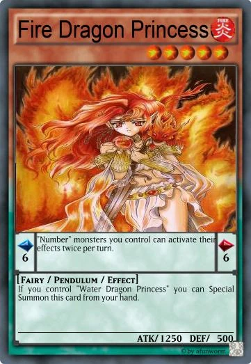 Fire Dragon Princess | Yu-Gi-Oh Card Maker Wiki | Fandom