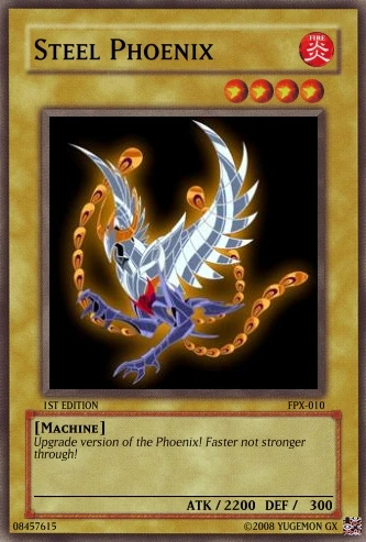 Steel Phoenix | Yu-Gi-Oh Card Maker Wiki | Fandom