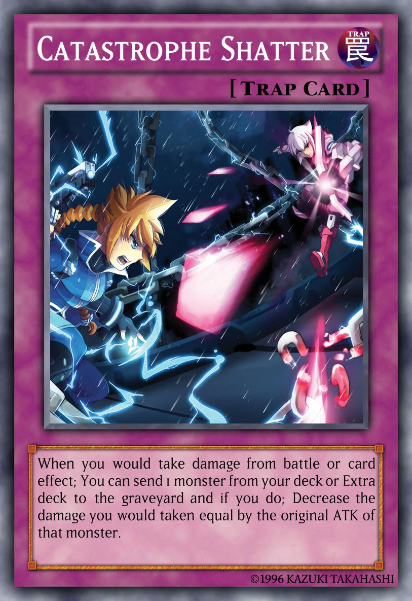 Catastrophe Shatter | Yu-Gi-Oh Card Maker Wiki | Fandom