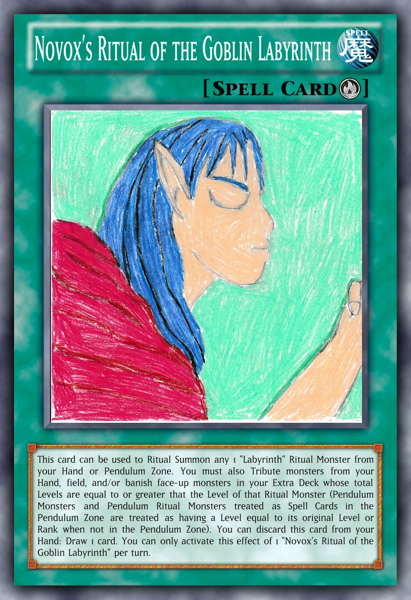 Novox’s Ritual of the Goblin Labyrinth | Yu-Gi-Oh Card Maker Wiki | Fandom