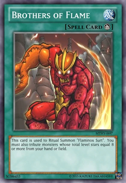 Brothers of Flame | Yu-Gi-Oh Card Maker Wiki | Fandom