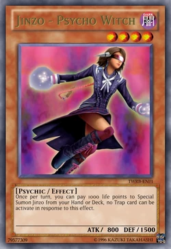 Jinzo - Psycho Witch | Yu-Gi-Oh Card Maker Wiki | Fandom
