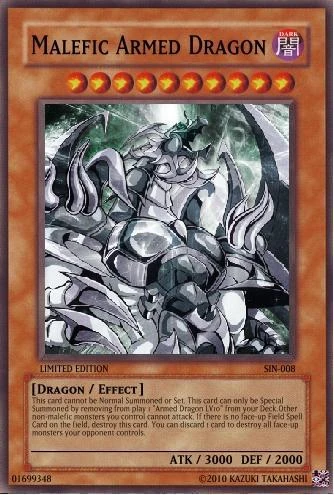Malefic Armed Dragon | Yu-Gi-Oh Card Maker Wiki | Fandom