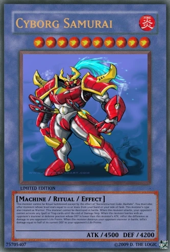 Cyborg Samurai | Yu-Gi-Oh Card Maker Wiki | Fandom