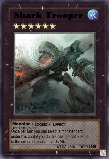 Shark Trooper | Yu-Gi-Oh Card Maker Wiki | Fandom