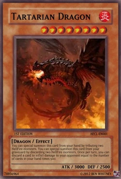 Tartarian Dragon | Yu-Gi-Oh Card Maker Wiki | Fandom