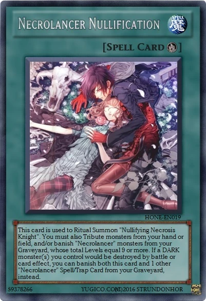 Necrolancer Nullification | Yu-Gi-Oh Card Maker Wiki | Fandom