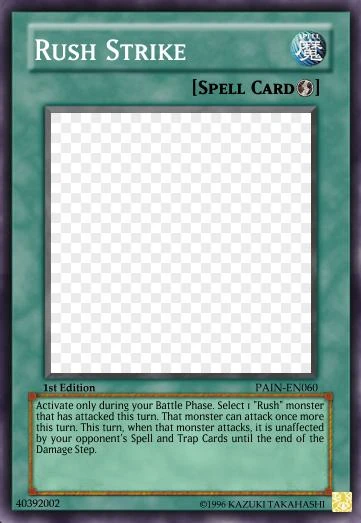 Rush Strike | Yu-Gi-Oh Card Maker Wiki | Fandom