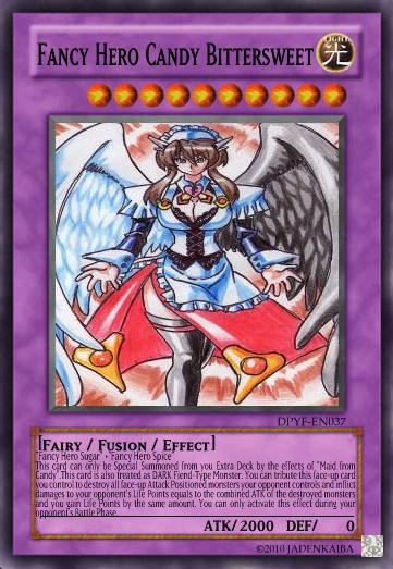 Fancy HERO Candy Bittersweet | Yu-Gi-Oh Card Maker Wiki | Fandom