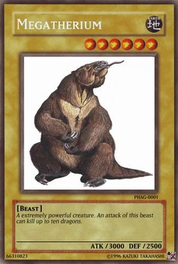 Megatherium | Yu-Gi-Oh Card Maker Wiki | Fandom