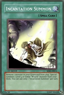Incantation Summon | Yu-Gi-Oh Card Maker Wiki | Fandom