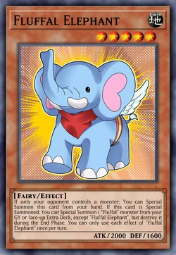 Fluffal Elephant | Yu-Gi-Oh Card Maker Wiki | Fandom