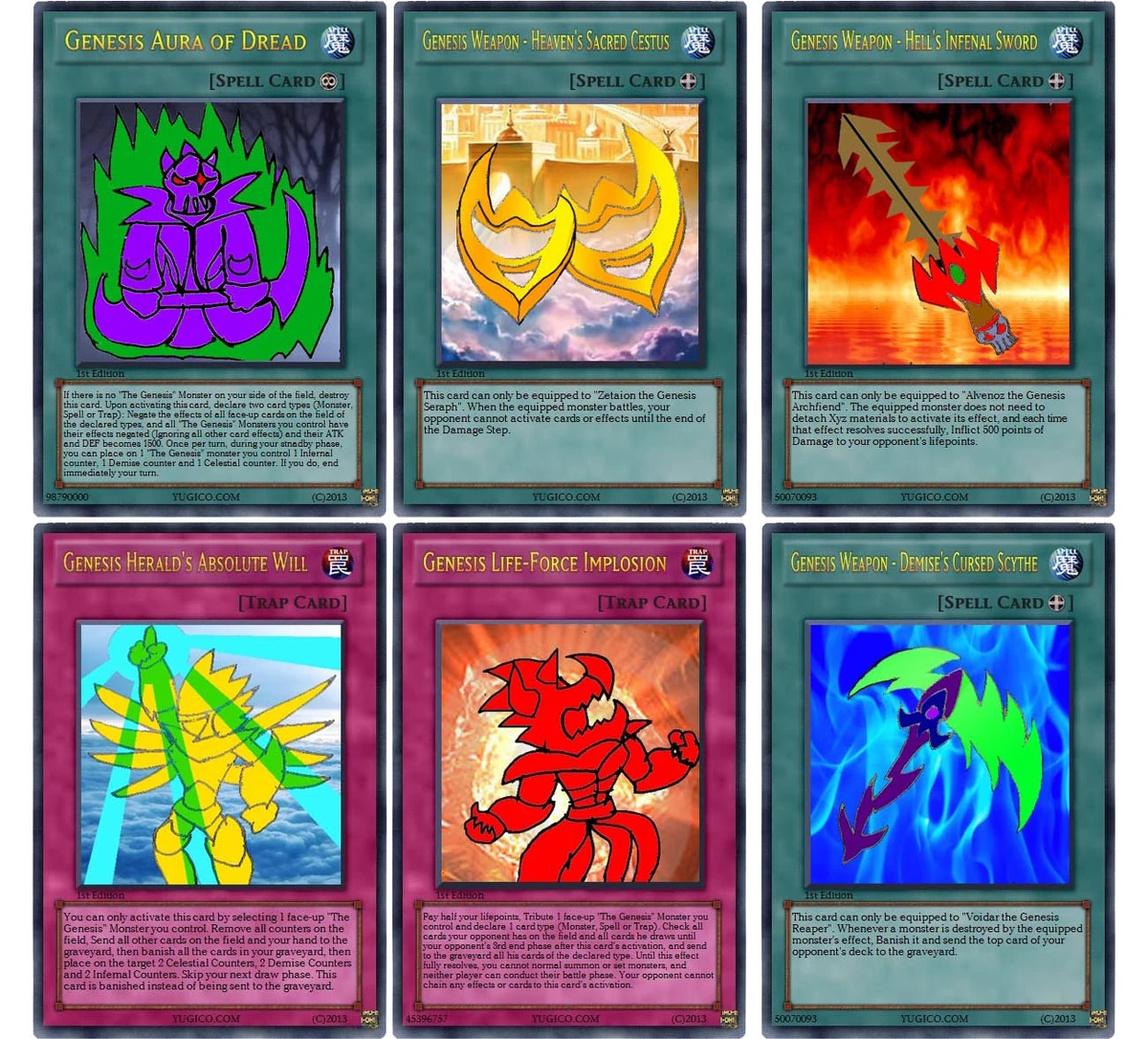 Genesis (imadmagician series) | Yu-Gi-Oh Card Maker Wiki | Fandom