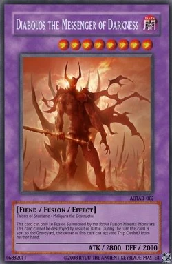 Diabolos the Messenger of Darkness | Yu-Gi-Oh Card Maker Wiki | Fandom