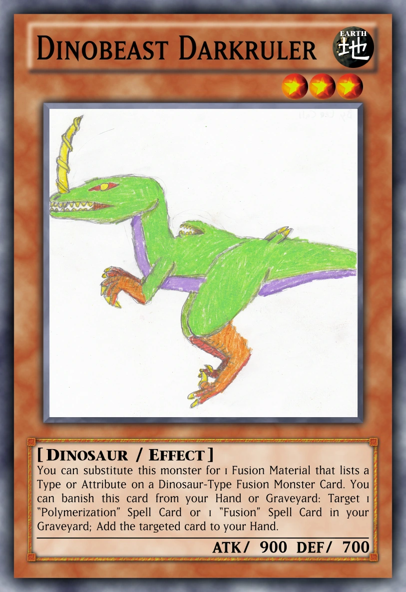 Dinobeast Darkruler | Yu-Gi-Oh Card Maker Wiki | Fandom