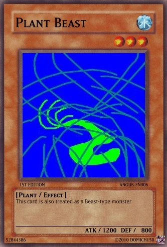 Plant Beast | Yu-Gi-Oh Card Maker Wiki | Fandom