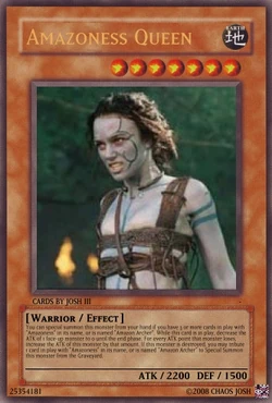 Amazoness Queen | Yu-Gi-Oh Card Maker Wiki | Fandom