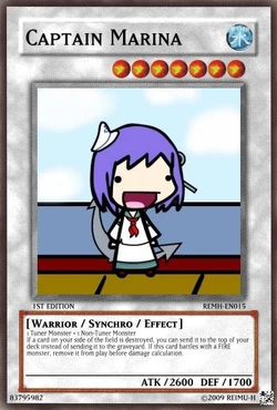 Captain Marina | Yu-Gi-Oh Card Maker Wiki | Fandom