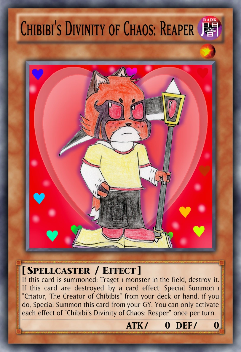 Chibibi's Divinity of Chaos: Reaper | Yu-Gi-Oh Card Maker Wiki | Fandom