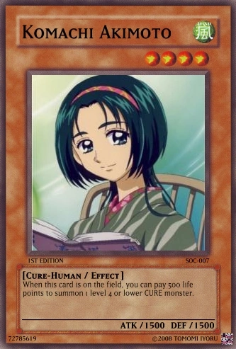 Komachi Akimoto | Yu-Gi-Oh Card Maker Wiki | Fandom