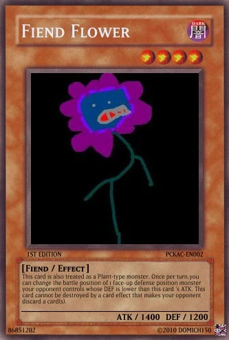 Fiend Flower | Yu-Gi-Oh Card Maker Wiki | Fandom