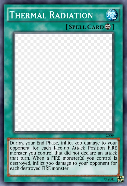 Thermal Radiaton | Yu-Gi-Oh Card Maker Wiki | Fandom