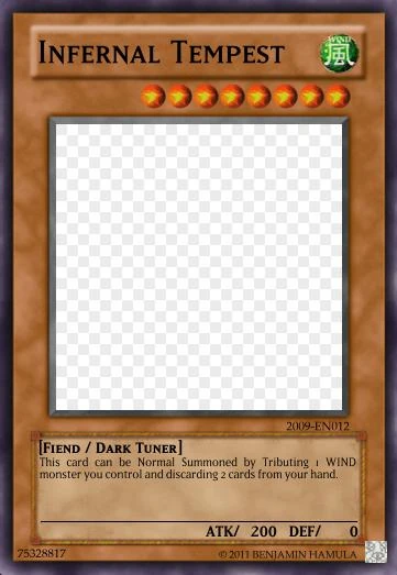 Infernal Tempest | Yu-Gi-Oh Card Maker Wiki | Fandom