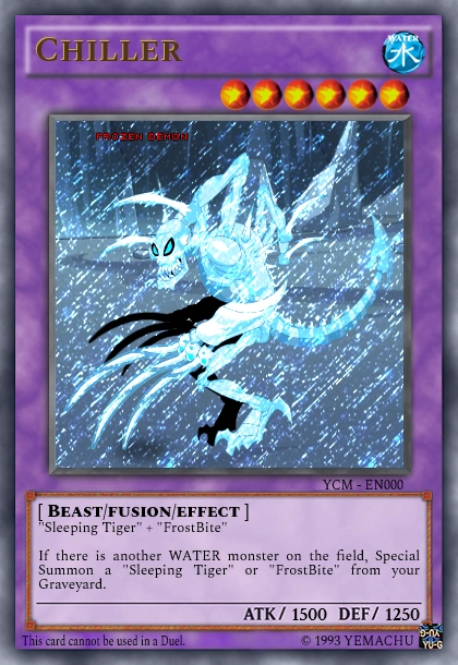 Chiller | Yu-Gi-Oh Card Maker Wiki | Fandom