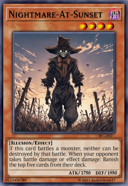 Nightmare-At-Sunset | Yu-Gi-Oh Card Maker Wiki | Fandom
