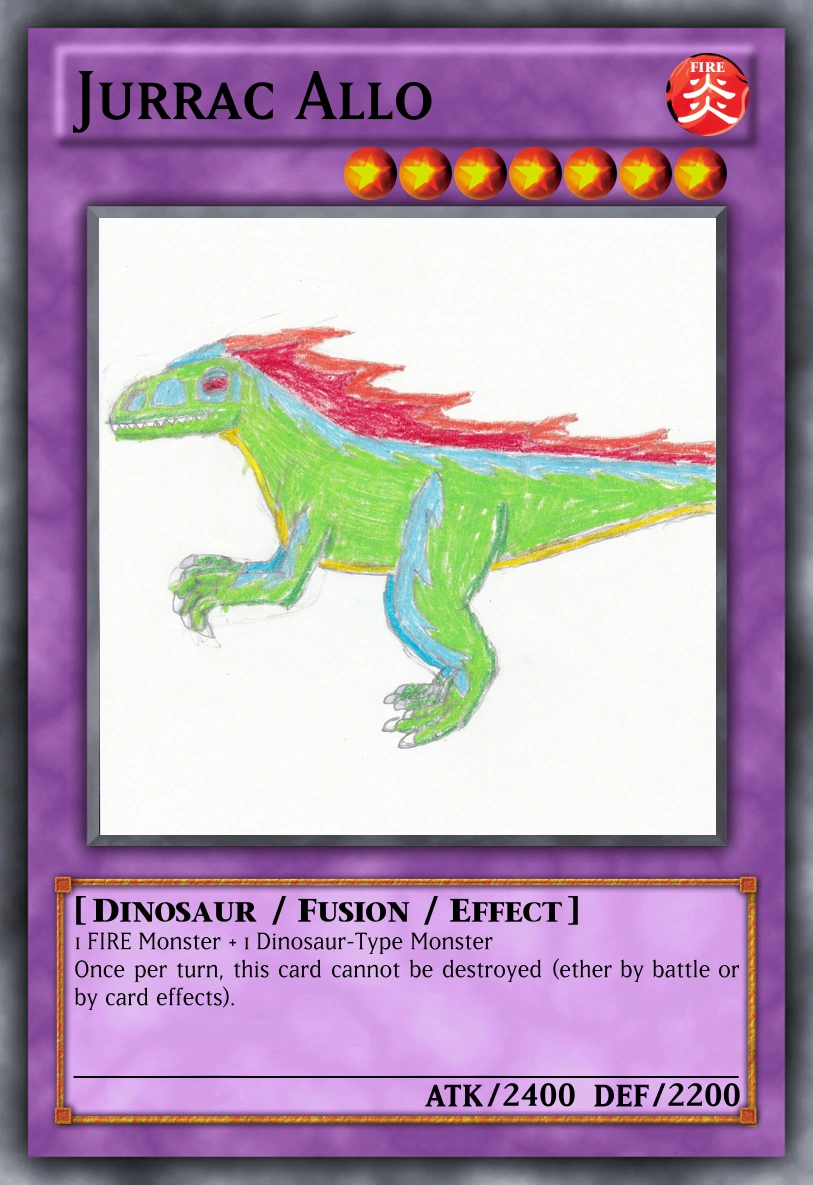 Jurrac Allo | Yu-Gi-Oh Card Maker Wiki | Fandom
