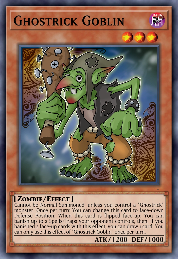 Ghostrick Goblin (Branch) | Yu-Gi-Oh Card Maker Wiki | Fandom