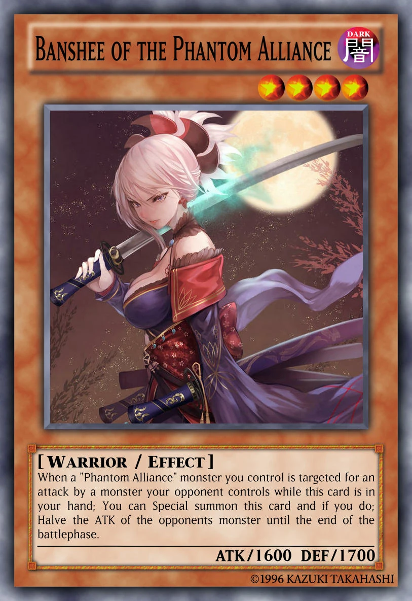 Banshee of the Phantom Alliance | Yu-Gi-Oh Card Maker Wiki | Fandom