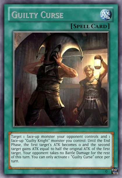 Guilty Curse | Yu-Gi-Oh Card Maker Wiki | Fandom