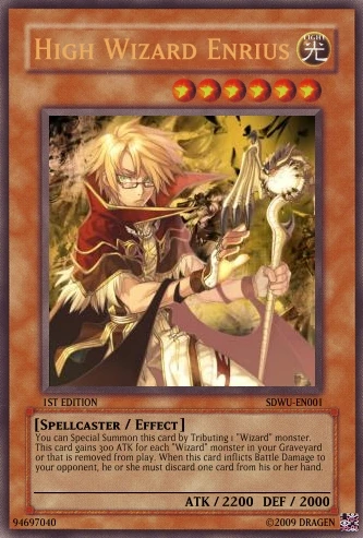 High Wizard Enrius | Yu-Gi-Oh Card Maker Wiki | Fandom