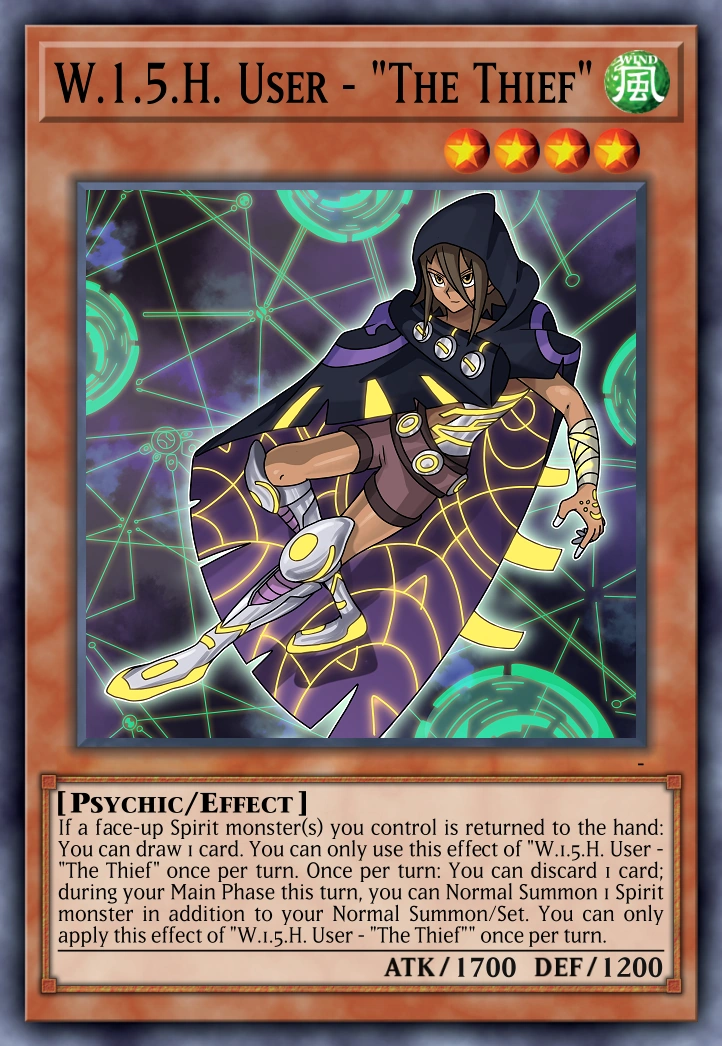 W.1.5.H. User - "The Thief" | Yu-Gi-Oh Card Maker Wiki | Fandom