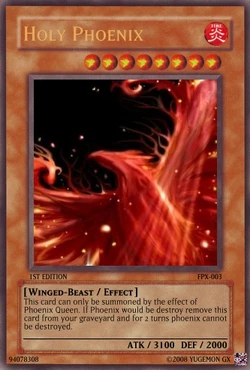 Holy Phoenix | Yu-Gi-Oh Card Maker Wiki | Fandom