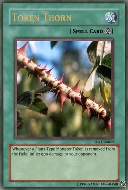 Token Thorn | Yu-Gi-Oh Card Maker Wiki | Fandom