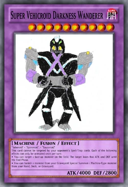 Super Vehicroid Darkness Wanderer | Yu-Gi-Oh Card Maker Wiki | Fandom